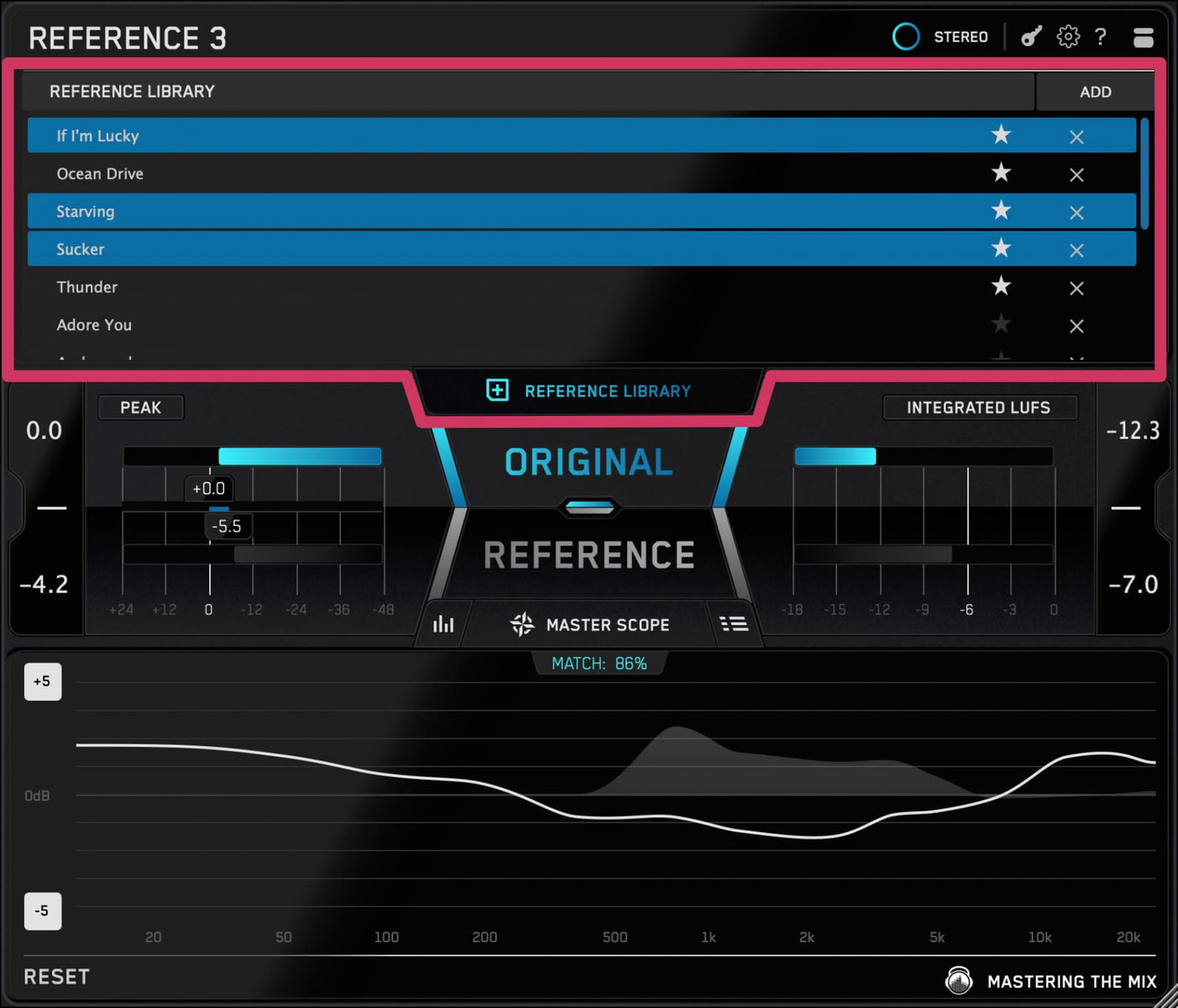 REFERENCE 3 | Match The Sound Of Your Favorite Tracks