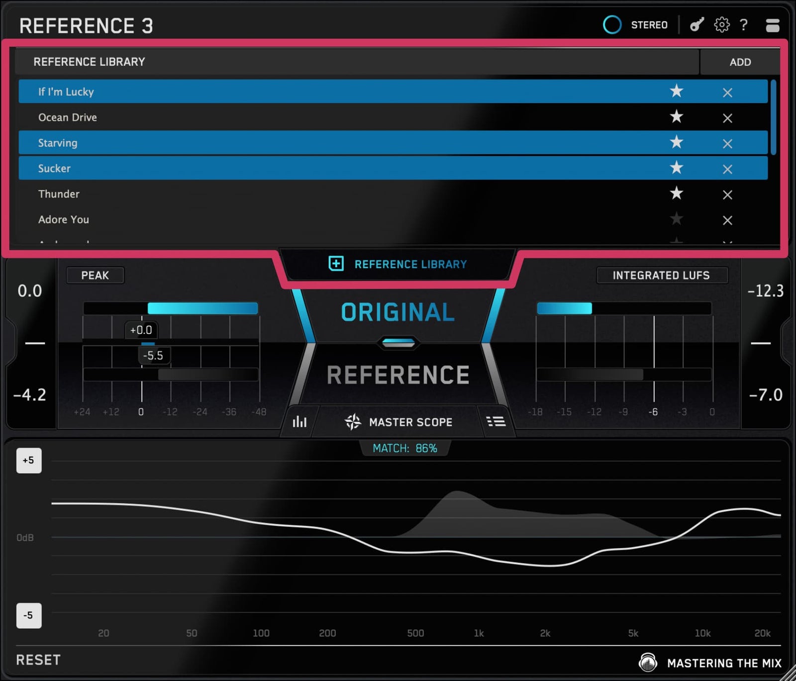 REFERENCE 3 | Match The Sound Of Your Favorite Tracks